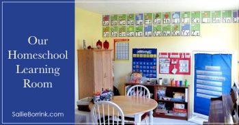 Our Homeschool Learning Room for Third Grade - A Quiet Simple Life with ...