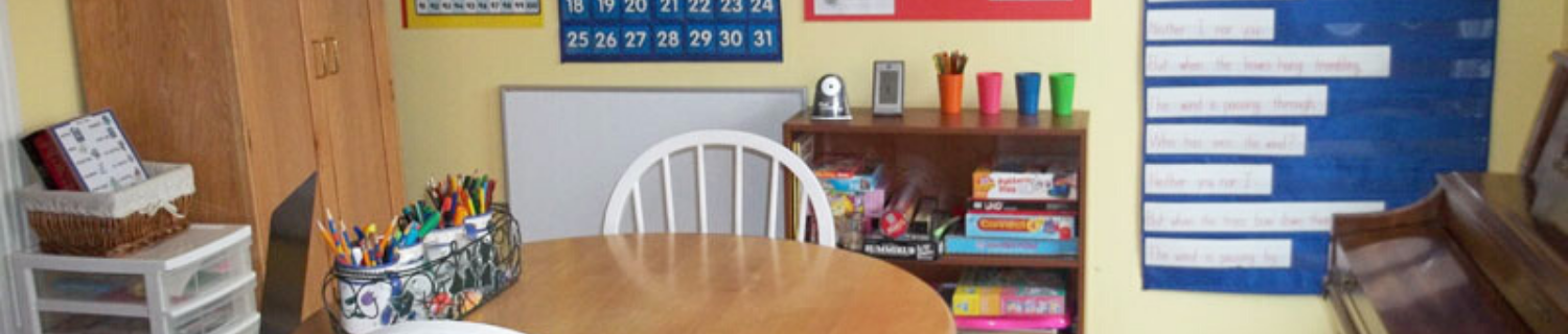 Our Homeschool Learning Room for Second Grade - A Quiet Simple Life ...