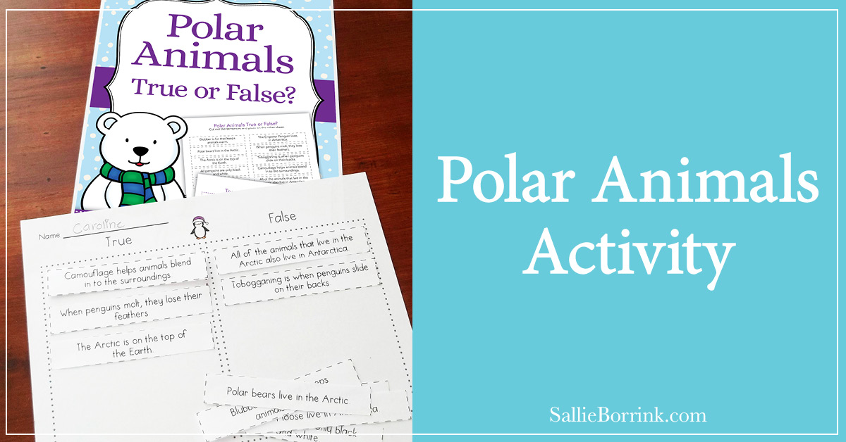 Polar Animals Activity - A Quiet Simple Life