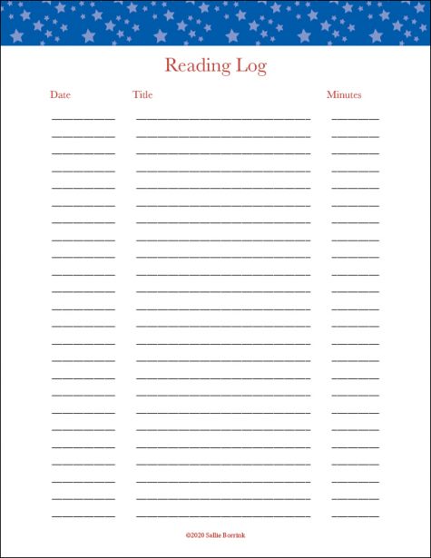 Free Printable Reading Logs for Kids | A Quiet Simple Life