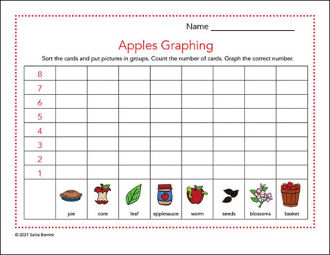 Free Apples Graphing Activity | Sallie Borrink