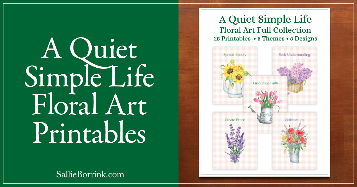 A Quiet Simple Life Floral Art Printables | A Quiet Simple Life ...