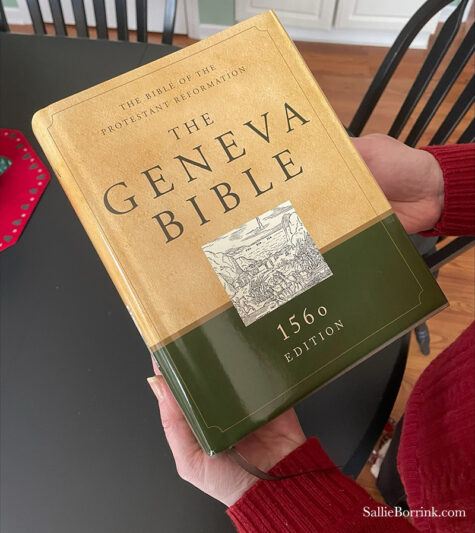 The Geneva Bible - 1560 Edition | A Quiet Simple Life | Sallie Borrink