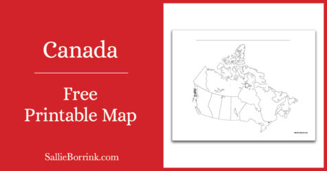 Free Printable Canada Map – Blank Outline Map | A Quiet Simple Life ...