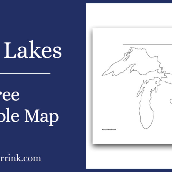 Free Printable Antarctica Map – Blank Outline for Geography | Sallie ...