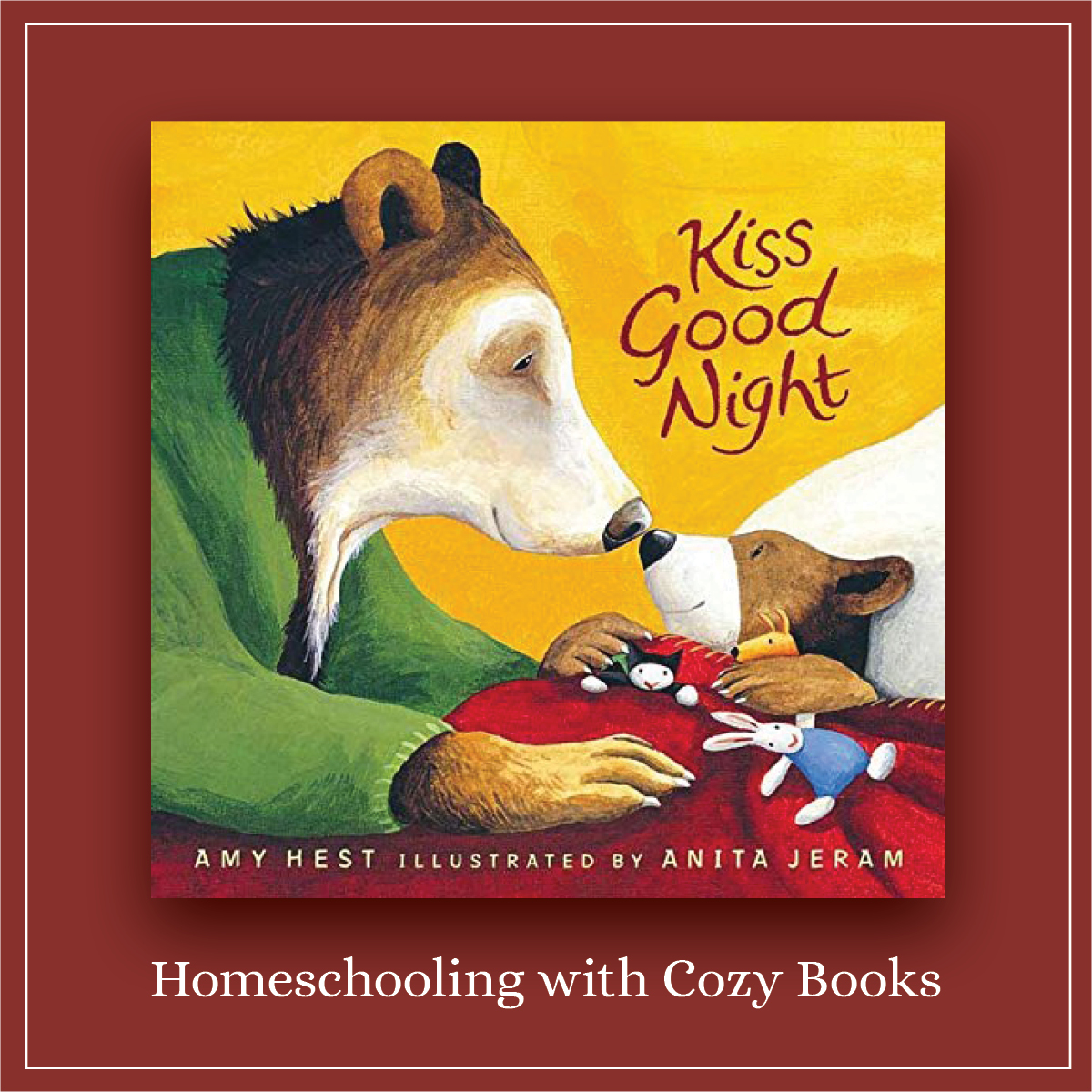 Kiss Good Night | Cozy Book Review | A Quiet Simple Life