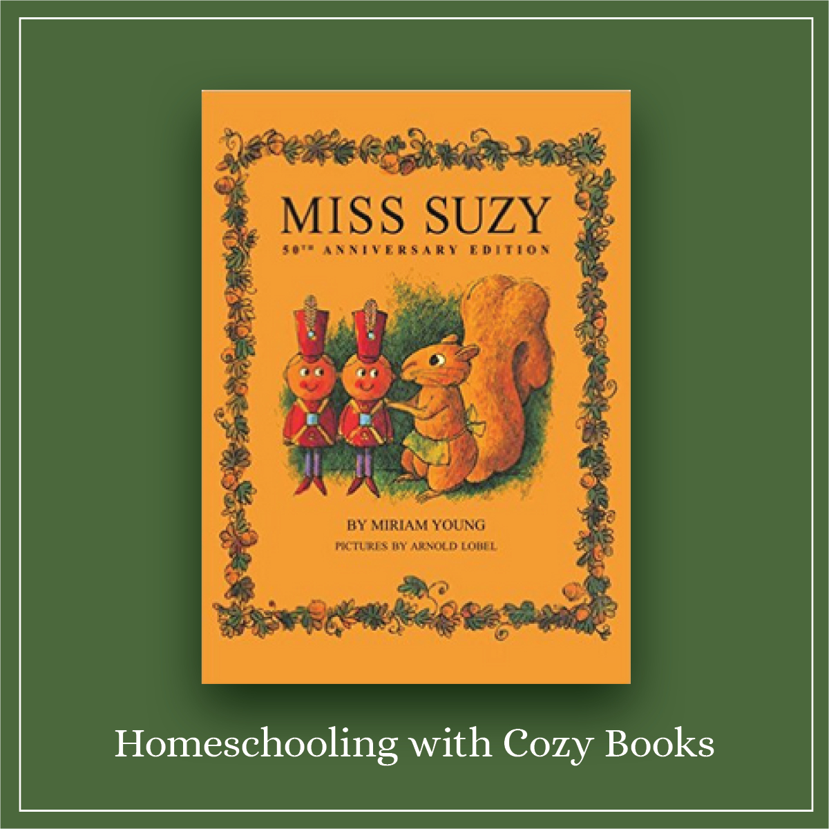 Miss Suzy | Picture Book Activities for Homeschool | A Quiet Simple Life